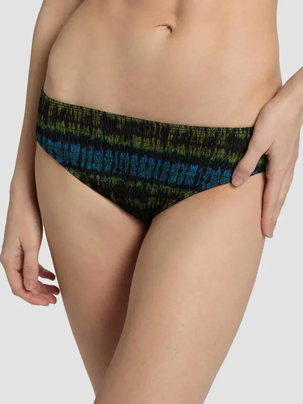 Ulla Johnson Marseille Smocked Bikini Bottom