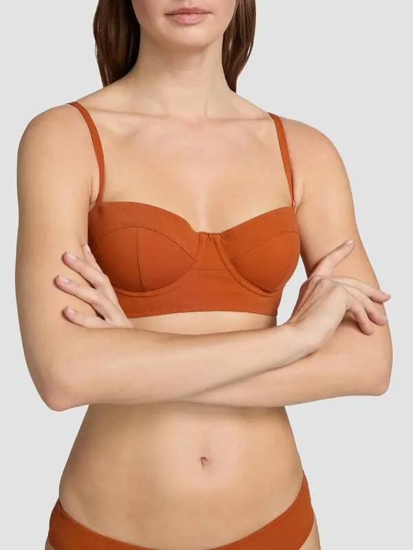 Ulla Johnson Zahara Bra-cup Bikini Top