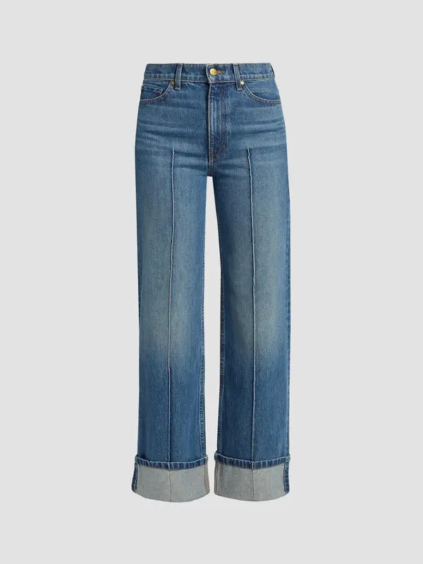 Ulla Johnson Genevieve Whiskered Jeans