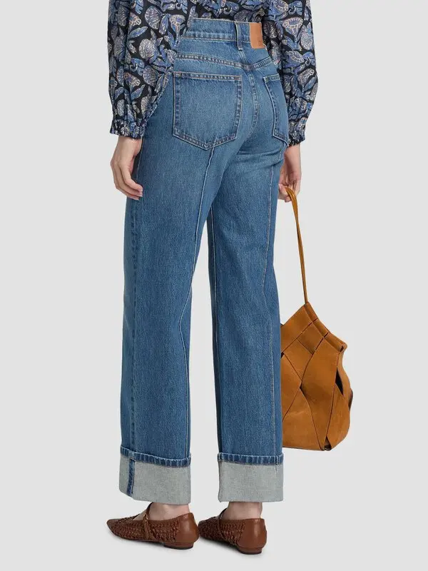 Ulla Johnson Genevieve Whiskered Jeans