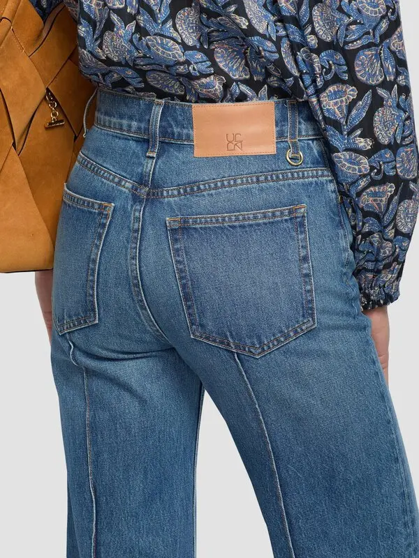 Ulla Johnson Genevieve Whiskered Jeans