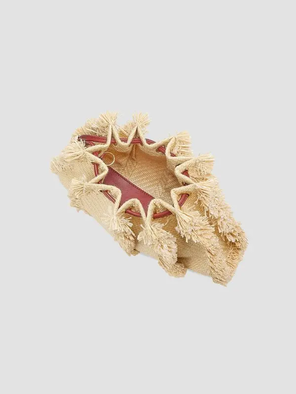Ulla Johnson Adria Small Raffia Crossbody Bag