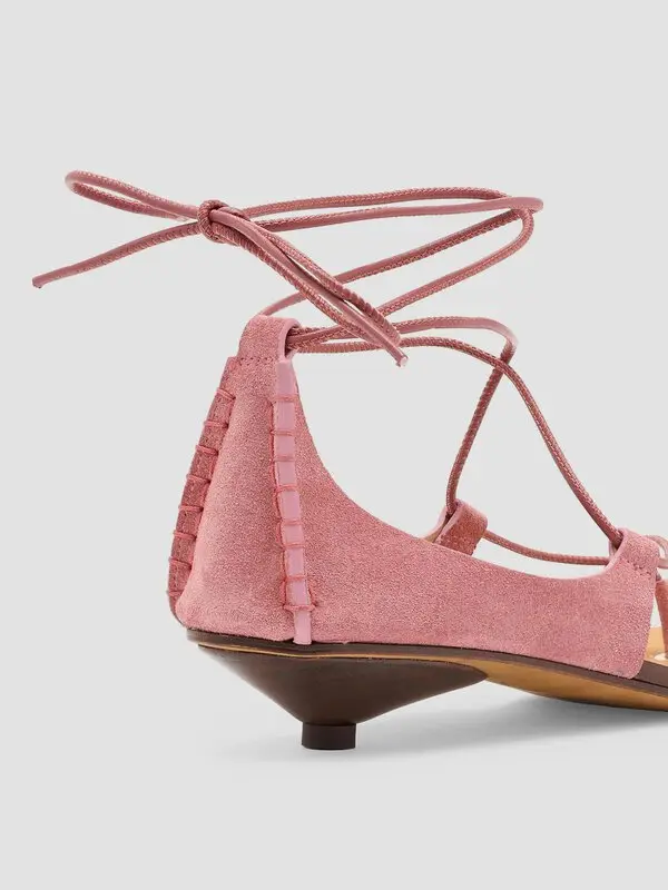 Ulla Johnson Aves Bare Leather Sandals - Pink