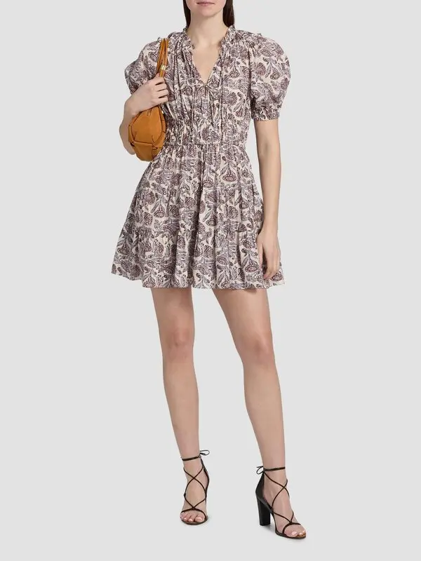 Ulla Johnson Soffia Printed Minidress