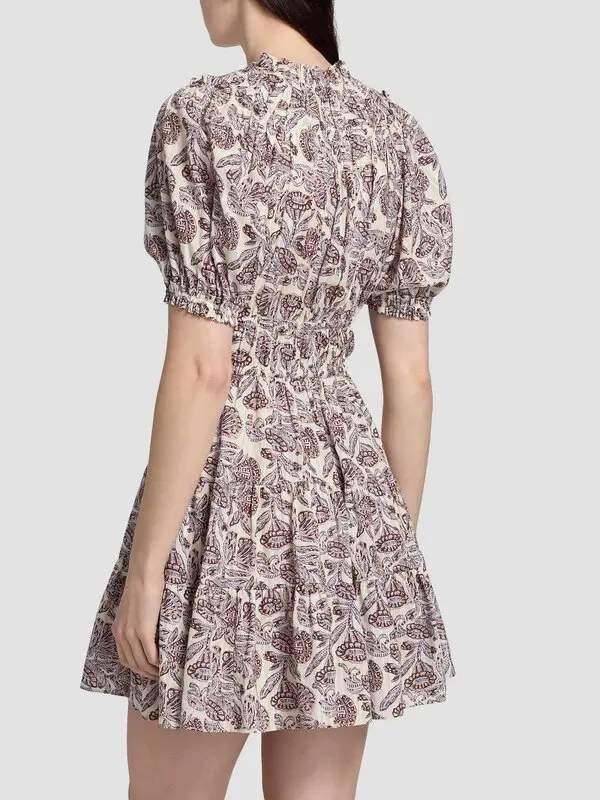 Ulla Johnson Soffia Printed Minidress