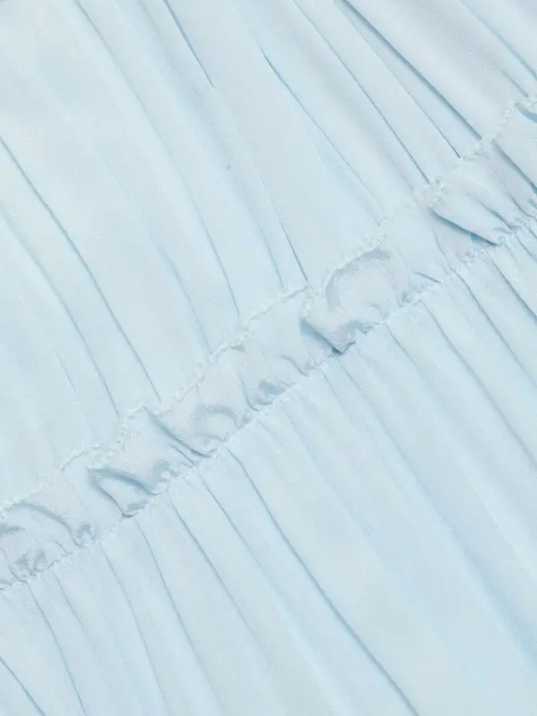 Ulla Johnson Filippa Silk Tiered Gown
