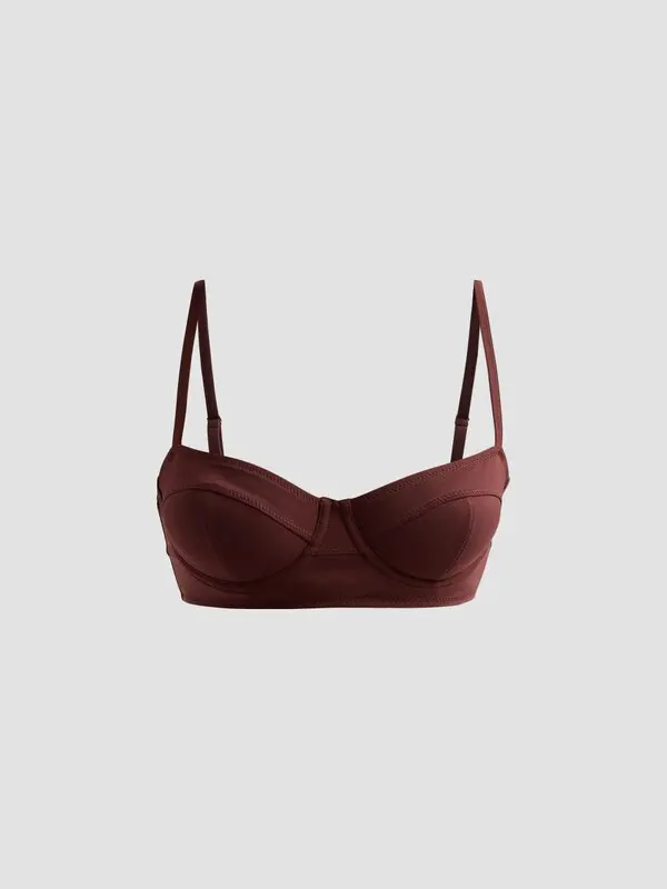 Ulla Johnson Zahara Bikini Top - Urchin