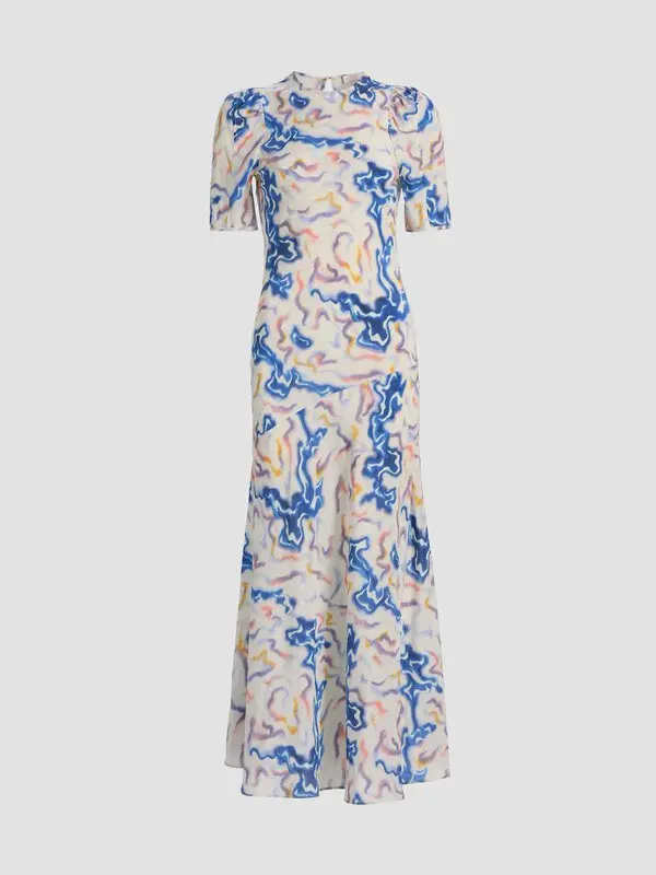 Ulla Johnson Samar Silk Maxi Dress