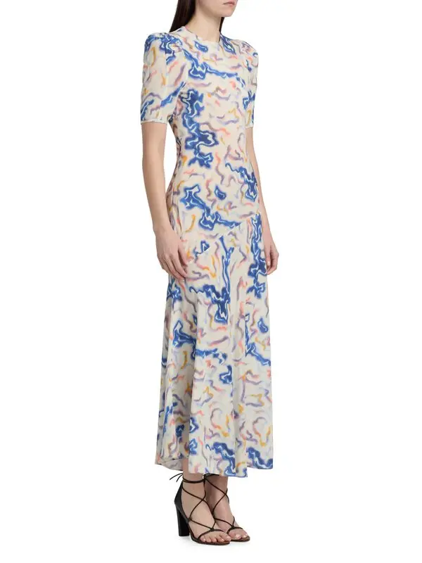 Ulla Johnson Samar Silk Maxi Dress