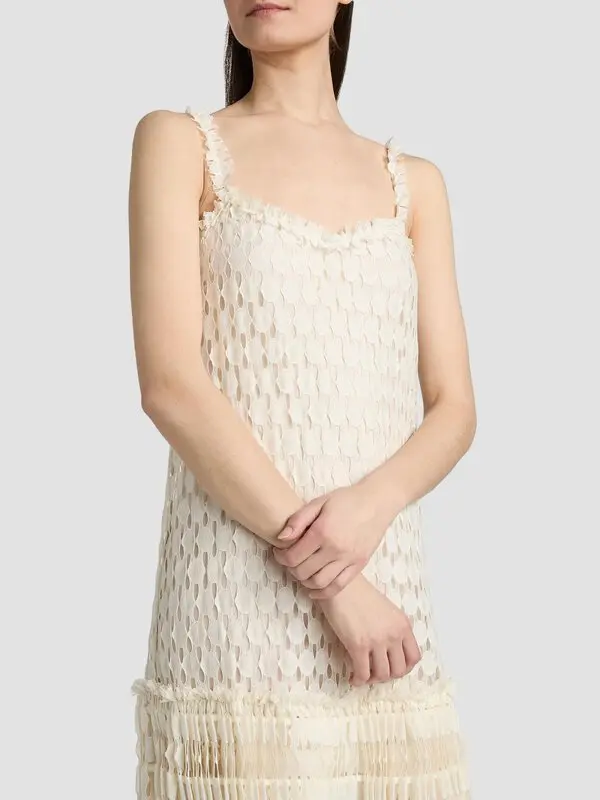 Ulla Johnson Sigrid Cotton-blend Lace Gown - Chalk