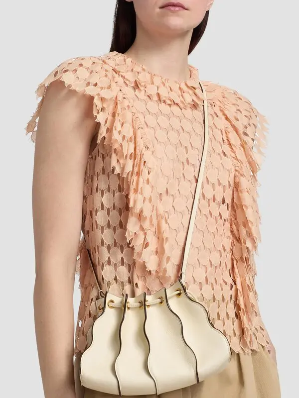 Ulla Johnson Daevy Lace Ruffle Top