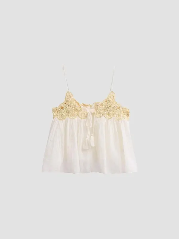 Ulla Johnson Alessia Cotton Cover-up Top