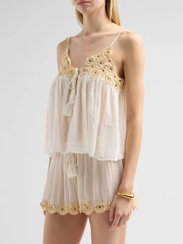 Ulla Johnson Alessia Cotton Cover-up Top