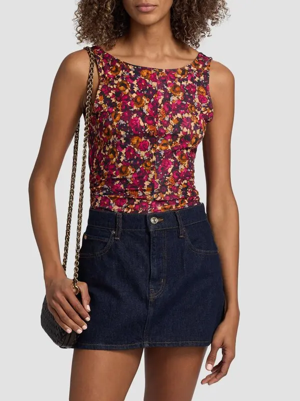 Ulla Johnson Loulou Floral Sleeveless Top