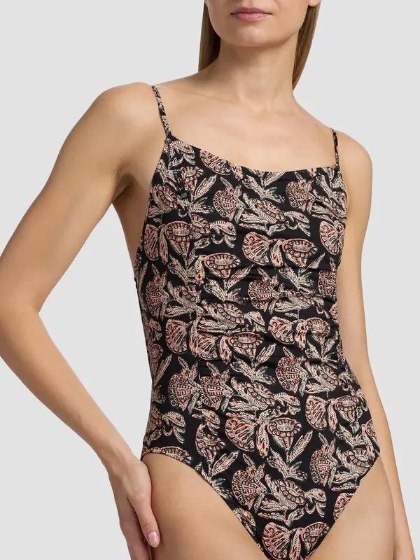 Ulla Johnson Annine Printed One-piece Swimsuit - Jasper