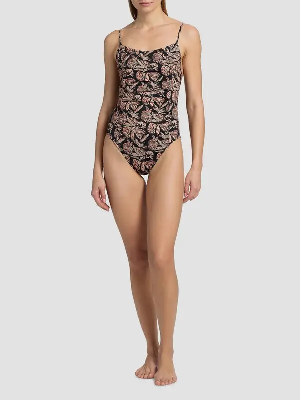 Ulla Johnson Annine Printed One-piece Swimsuit - Jasper
