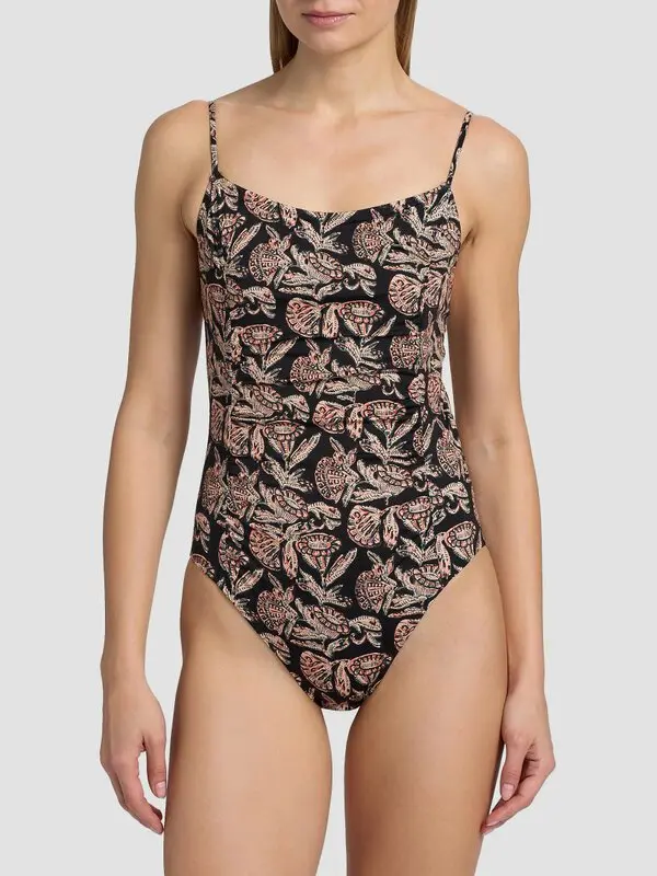 Ulla Johnson Annine Printed One-piece Swimsuit - Jasper