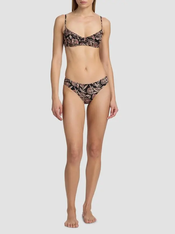 Ulla Johnson Jaya Printed Bikini Top - Jasper