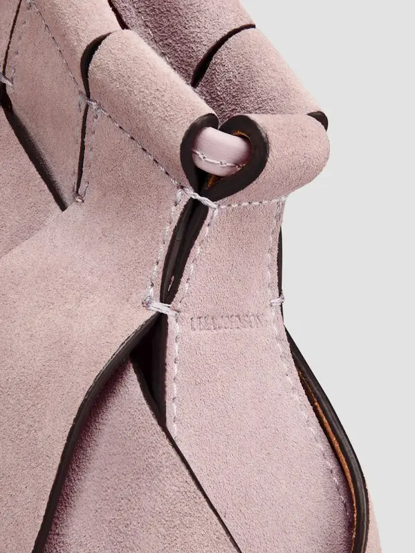 Ulla Johnson Charlotte Woven Suede Crossbody Bag