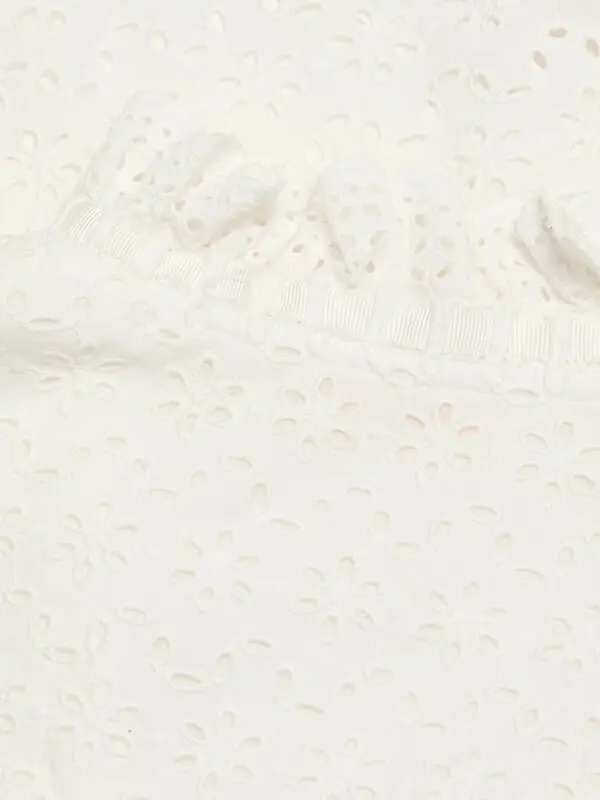 Ulla Johnson Aloutte Eyelet Cotton Top