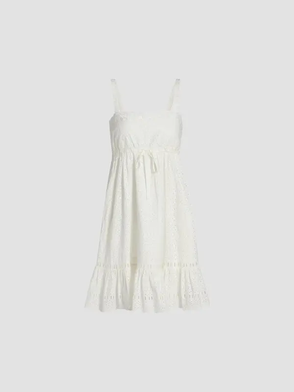 Ulla Johnson Nerelle Eyelet Cotton Minidress