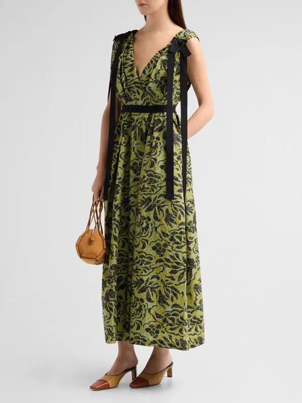 Ulla Johnson Karina Bow Midi Dress