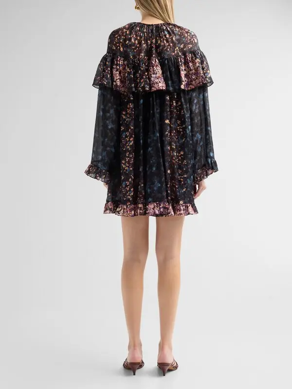 Ulla Johnson Lune Silk Mini Dress