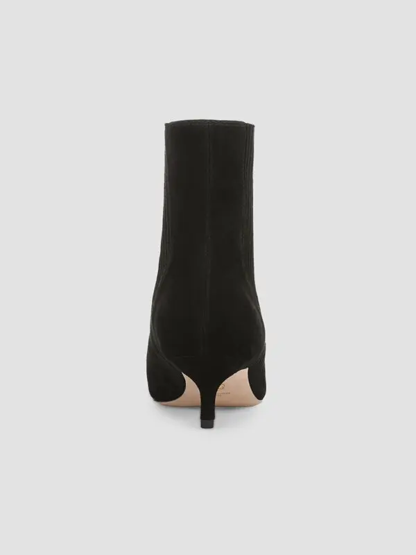 Veronica Beard Lisa 45mm Suede Chelsea Boots - Black