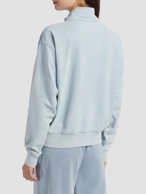 STELLAE DUX Quarter-zip Long-sleeve Sweatshirt