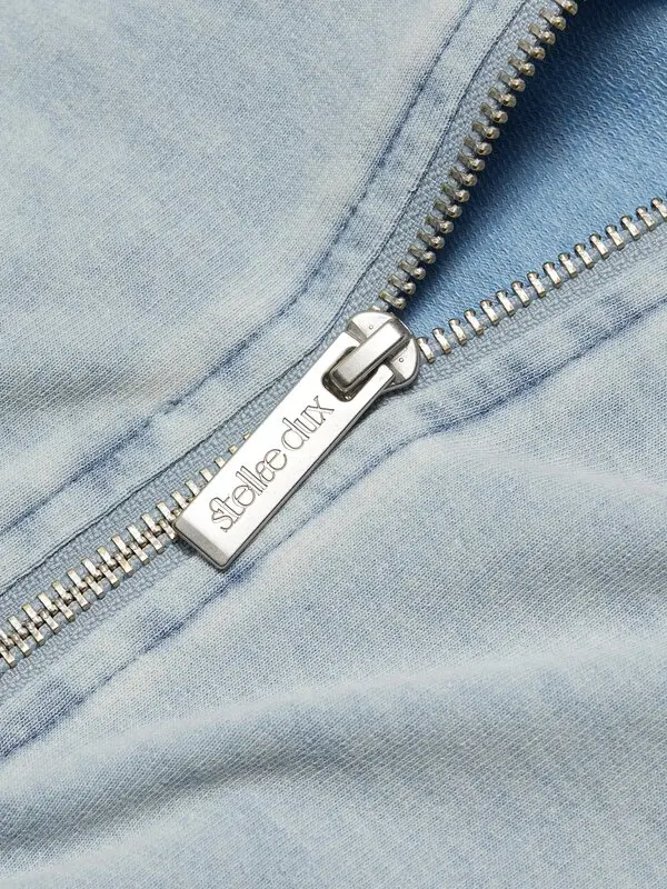 STELLAE DUX Quarter-zip Long-sleeve Sweatshirt