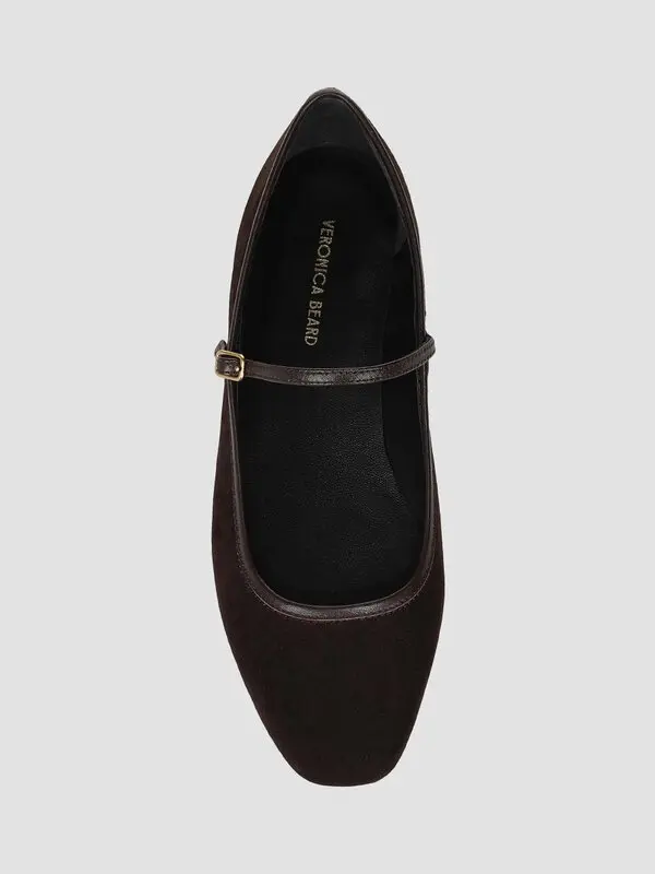 Veronica Beard Ellie Suede Mary Janes