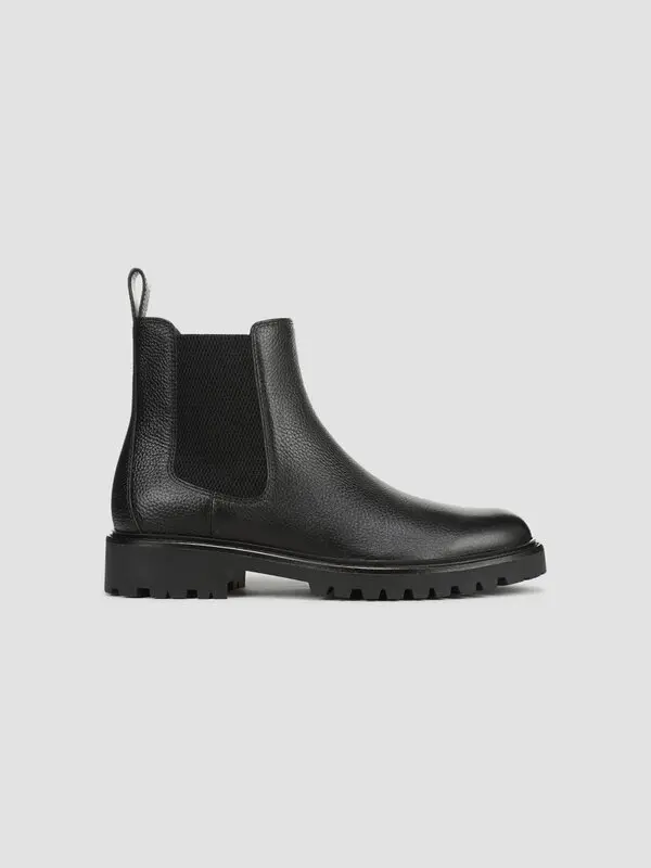 Vince Dave Leather Chelsea Boots