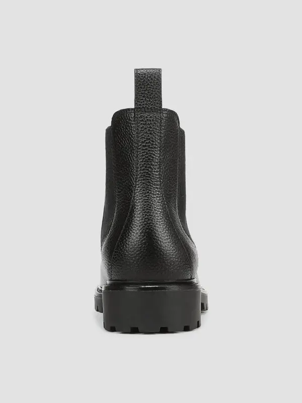 Vince Dave Leather Chelsea Boots