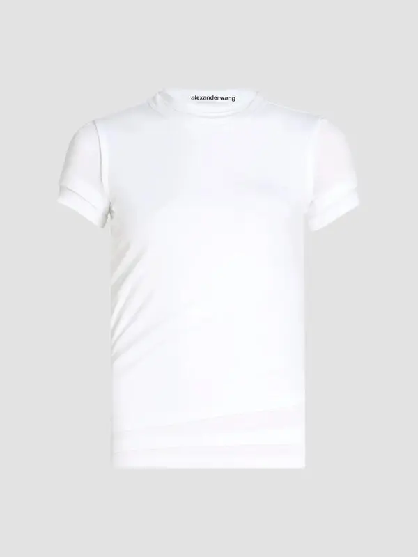 Alexander Wang Layered Cotton T-shirt