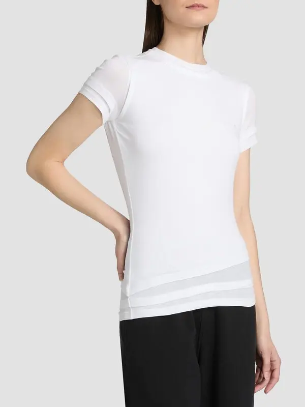 Alexander Wang Layered Cotton T-shirt
