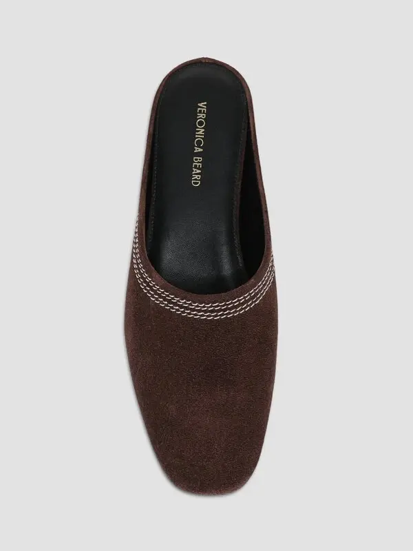 Veronica Beard Narcisa Suede Mules