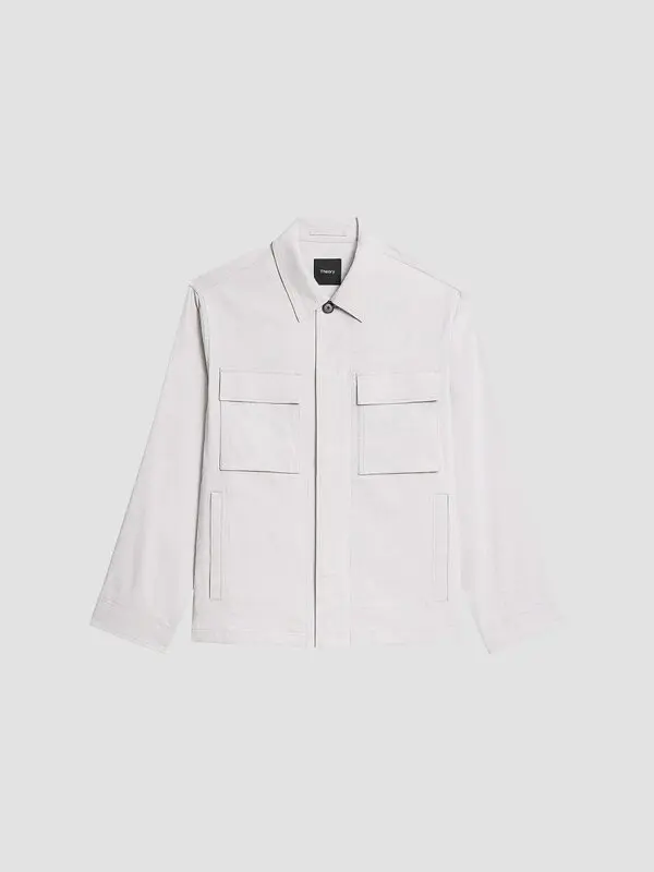 Theory Mod Field Linen-blend Jacket