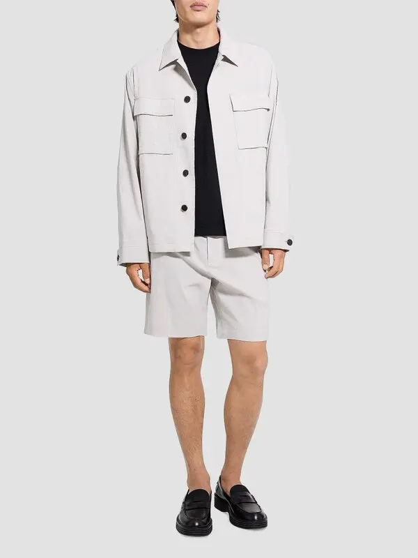Theory Mod Field Linen-blend Jacket
