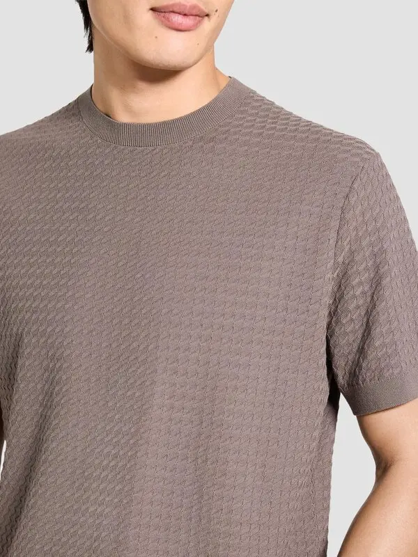 Theory Damian Tactile Cotton T-shirt - Bering