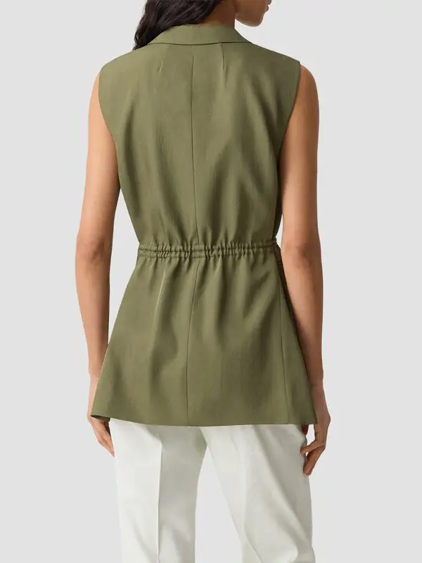 Theory Cinched-waist Vest