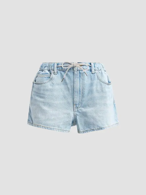 Alexander Wang Marathon Crystal Drawcord Shorts