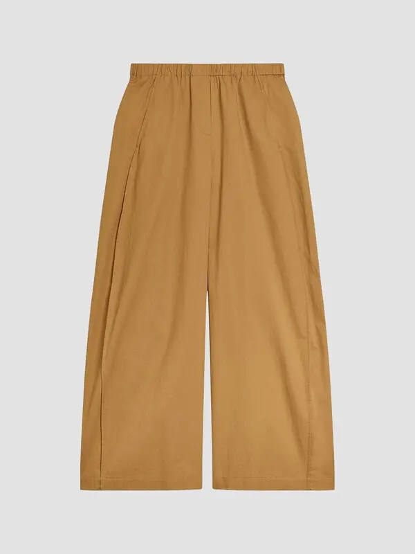 Theory Cotton Chino Parachute Pants - Bronze