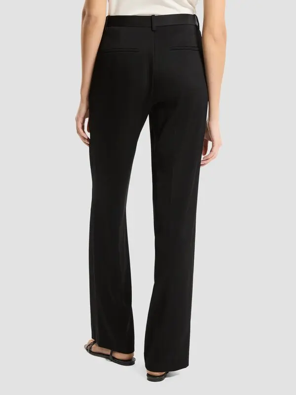 Theory Satin Straight-leg Pants