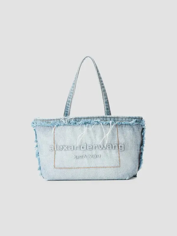 Alexander Wang Punch Small Denim Tote Bag