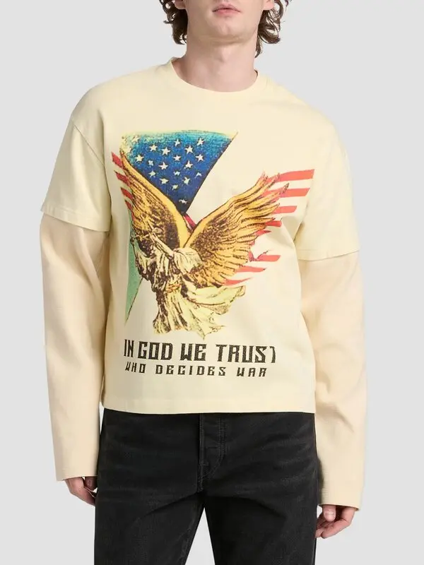 WHO DECIDES WAR Igwt Jersey Long-sleeve T-shirt