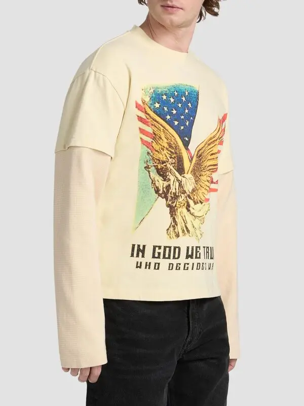 WHO DECIDES WAR Igwt Jersey Long-sleeve T-shirt