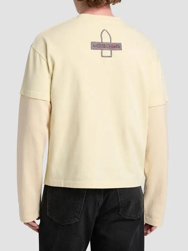 WHO DECIDES WAR Igwt Jersey Long-sleeve T-shirt