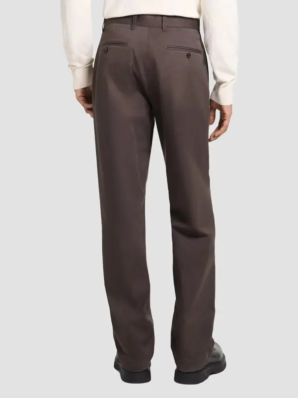 Theory Stretch-cotton Straight-leg Chino Pants