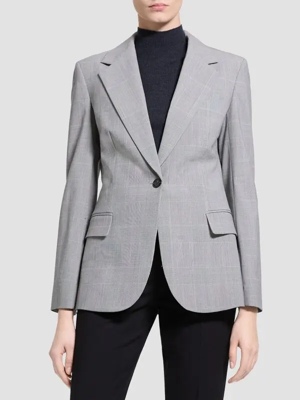 Theory Lynnia Stretch Wool Blazer
