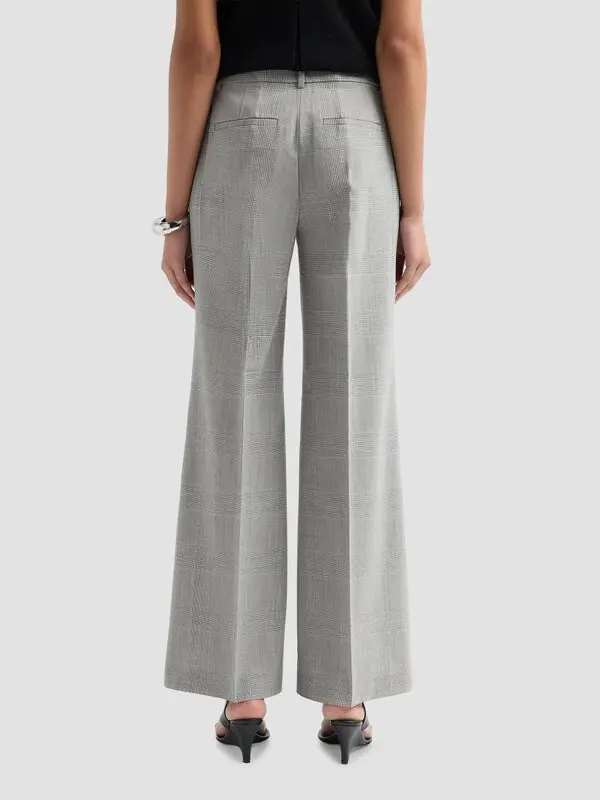 Theory Fluid Flare High-rise Pants